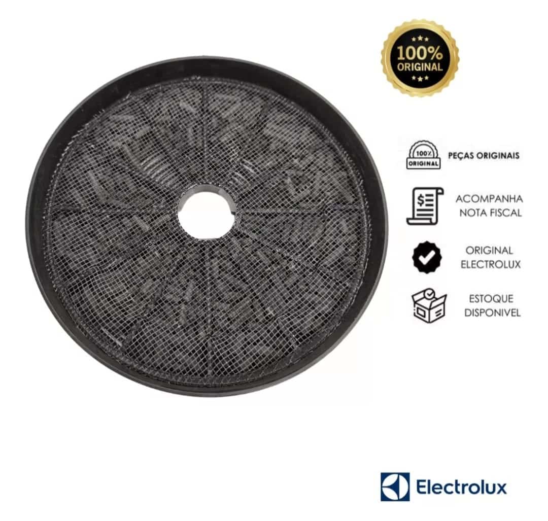 Filtro Carvao Ativado Coifa Electrolux CE6TF CE9TF CE9IF (Kit c/2 ...